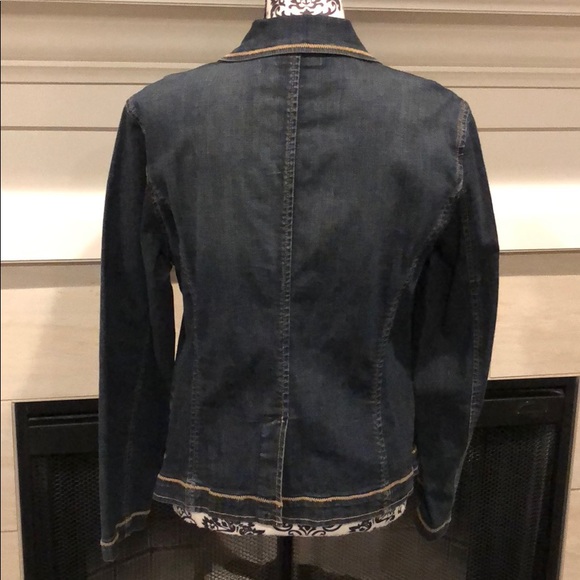 Chico's | Jackets & Coats | Chicos Platinum Denim Jacket | Poshmark